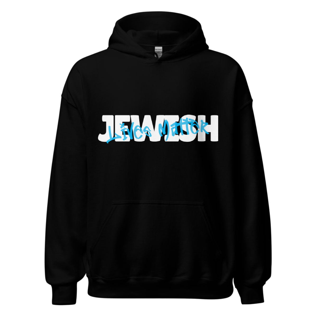 Jewish Lives Matter Graffiti Hoodie – Alef Designs